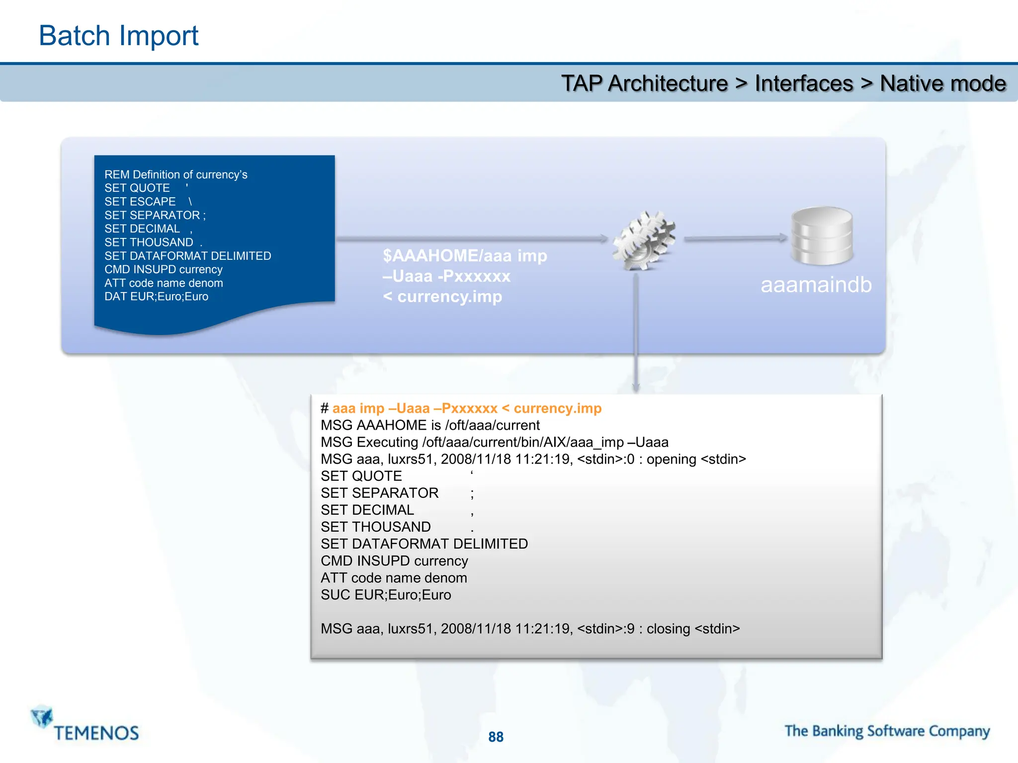 TAP Temenos Transact Architecture in detail | PDF