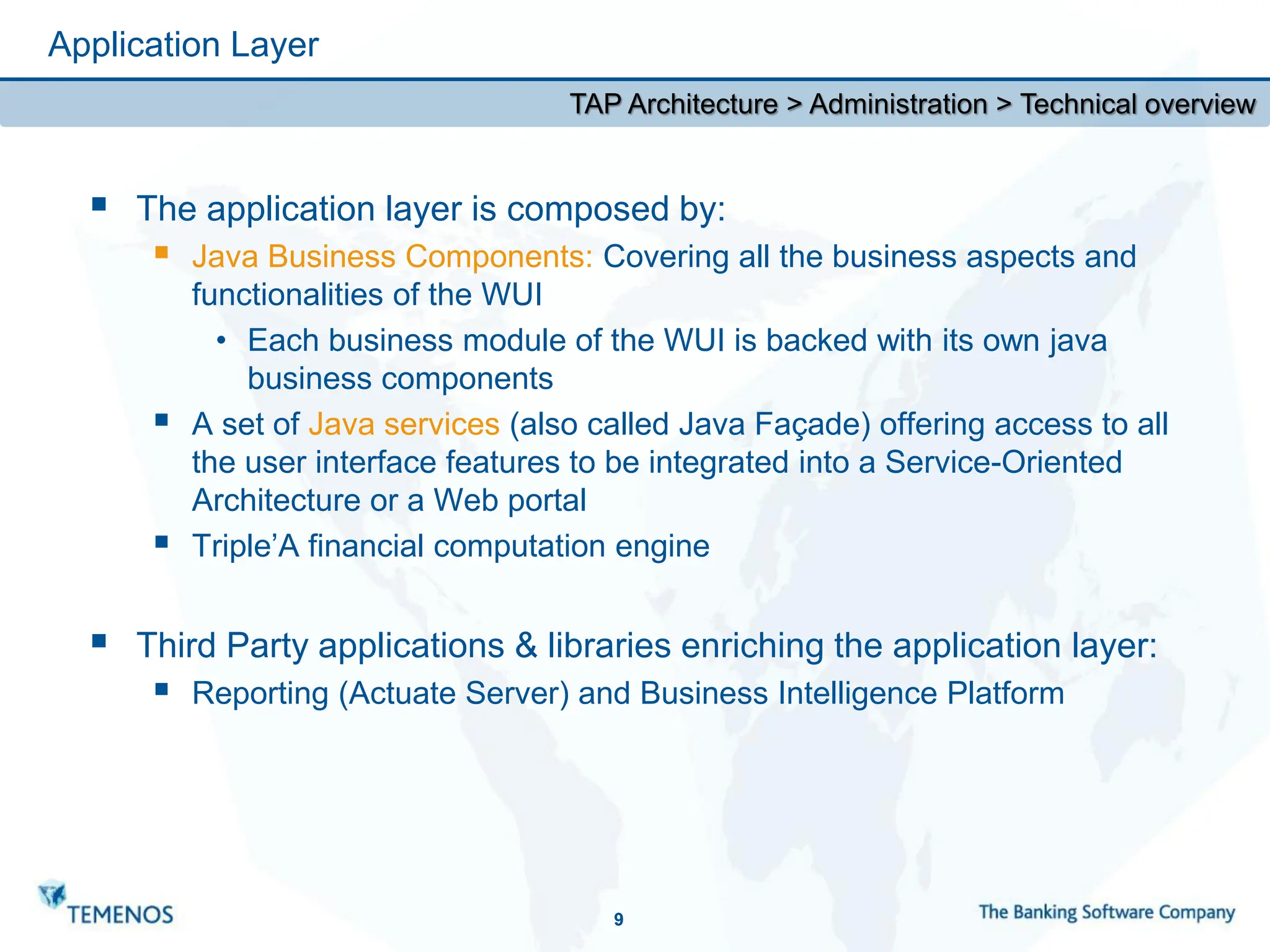 TAP Temenos Transact Architecture in detail | PDF