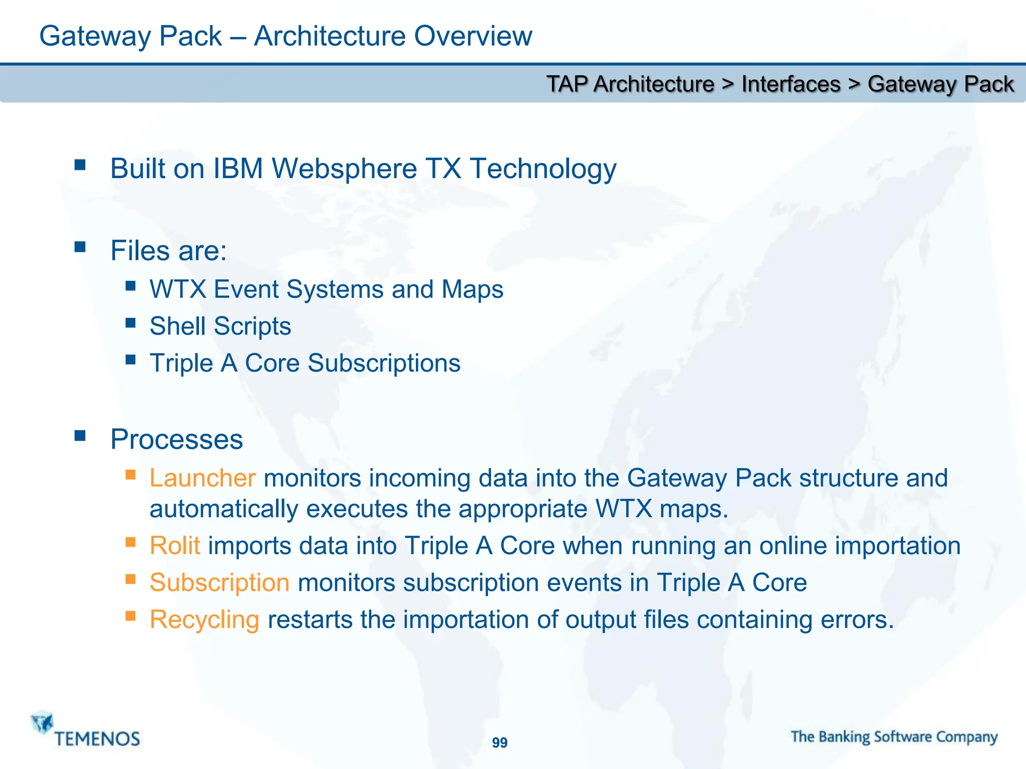 TAP Temenos Transact Architecture in detail | PDF