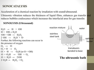 Advanced Oxidation Process and Son Photo Catalysis | PPTX