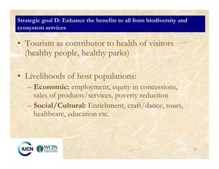Tourism Concessions and the CBD Aichi Targets | PDF | Environmental ...