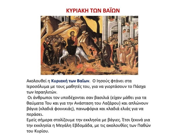 Τα Πάθη και η Ανάσταση του Χριστού | PPT