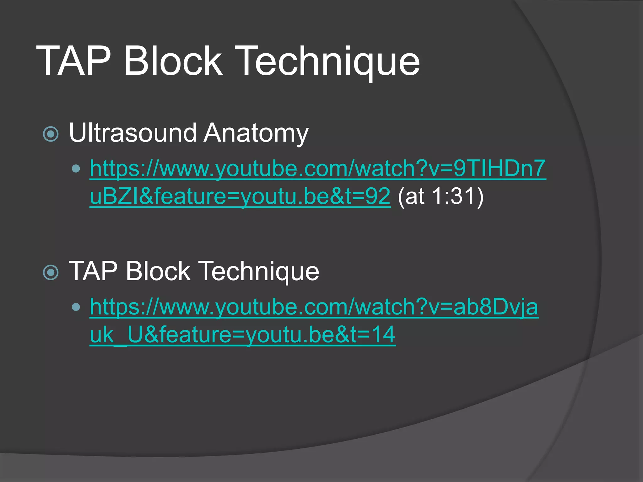 Tap block presentation | PPTX