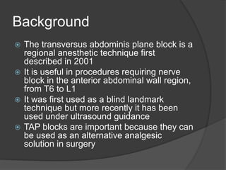 Tap block presentation | PPT