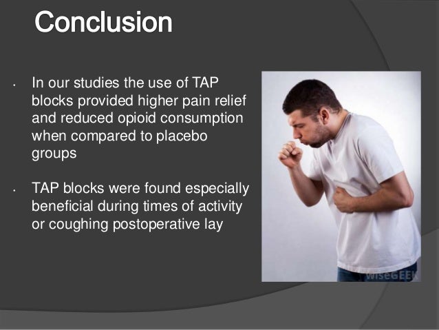 Tap block presentation