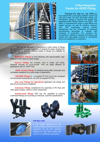 Tap company profile english | PDF