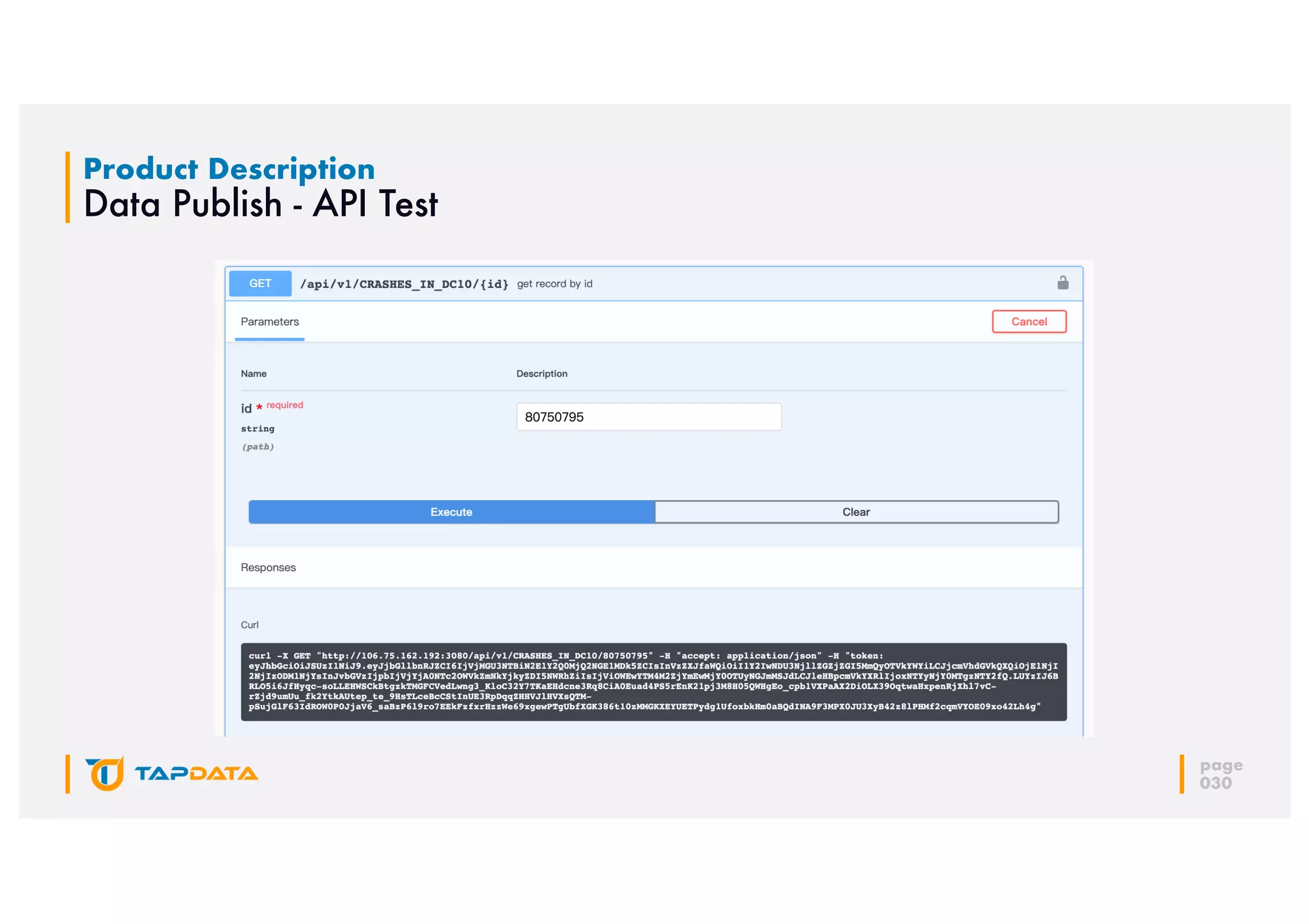 Tapdata Product Intro | PDF