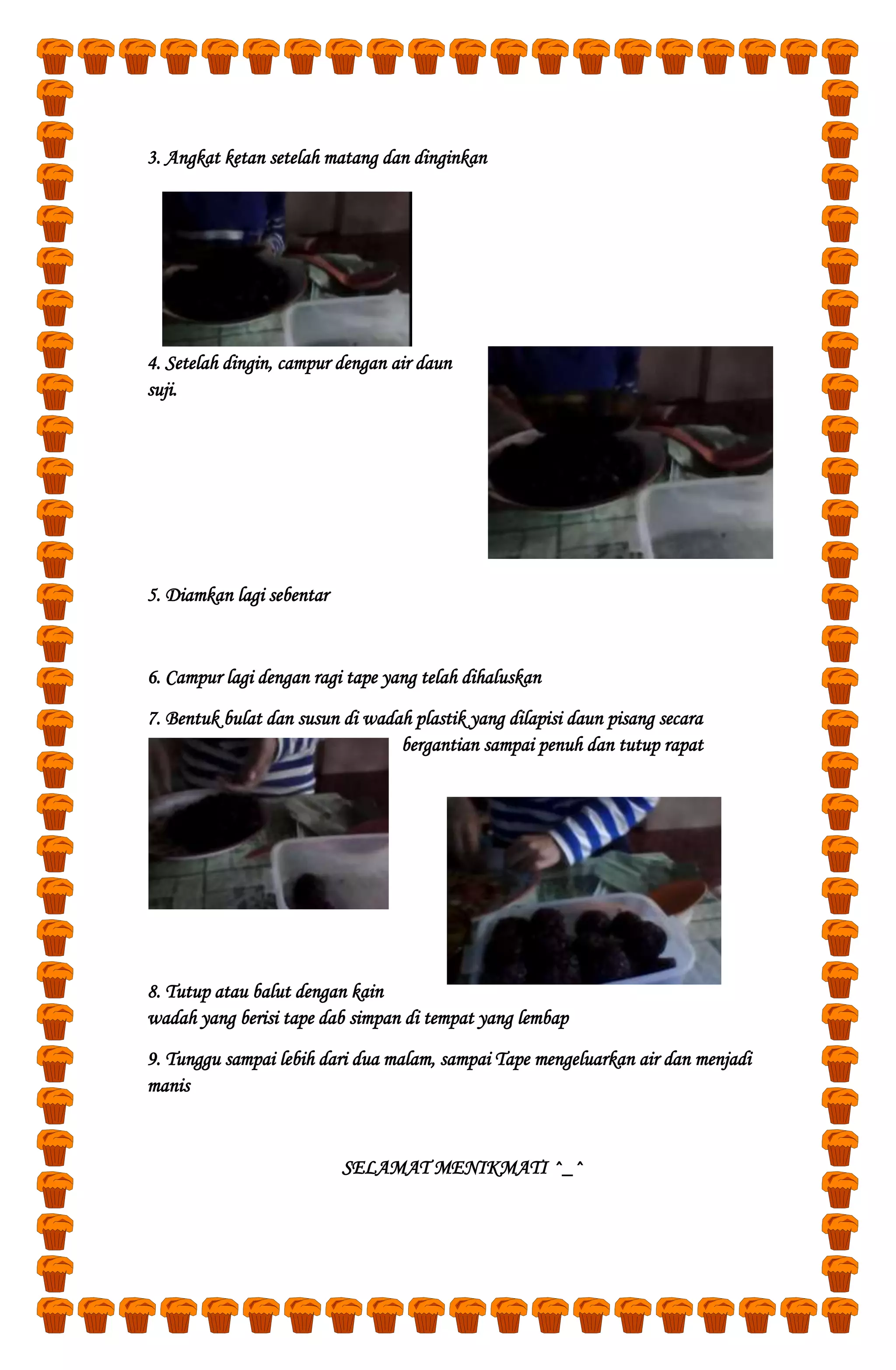 Cara membuat Tape | DOCX