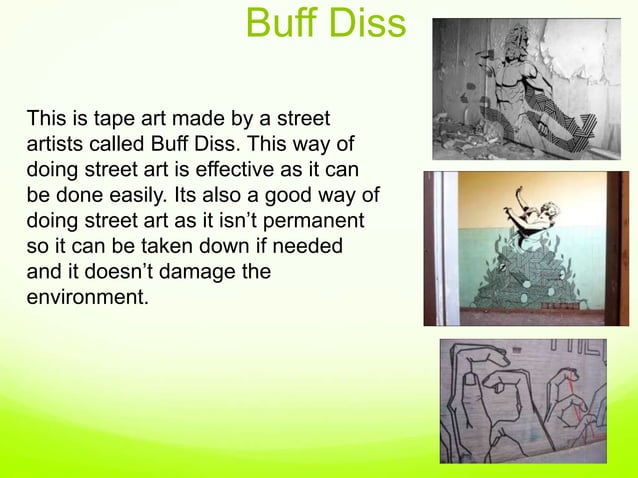 Tape art slideshow | PPTX