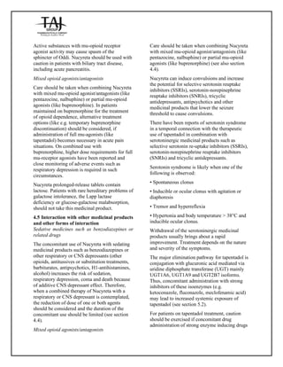 apentadol Extended Release Tablets IP 50mg; 100mg; 150mg; 200mg ...