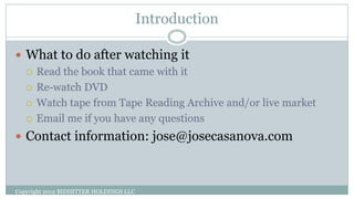 Reading The Tape 101 - Learn How To Read The Tape For Day Trading | PDF