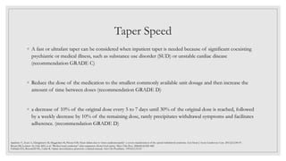 Tapering Long Term Opioid Therapy in Chronic Noncancer Pain | PPTX ...