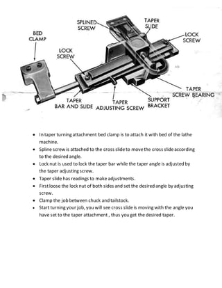 Taper turning | DOCX