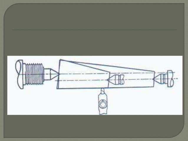 Taper turning method for engine lathe | PPTX