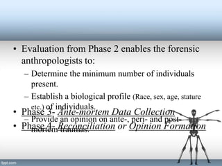 Scope of Forensic Anthropology | PPTX
