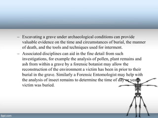 Scope of Forensic Anthropology | PPTX