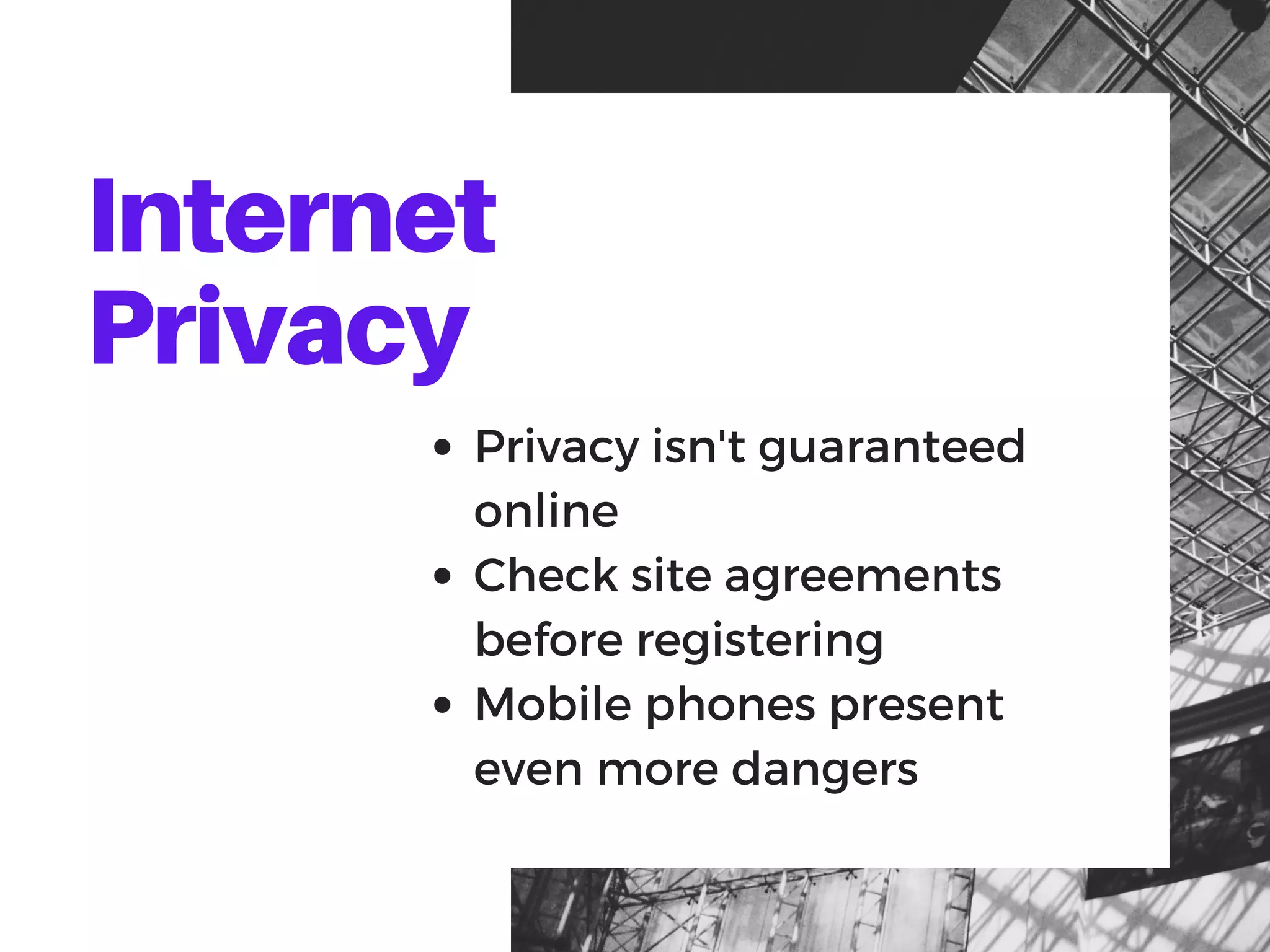 Internet Privacy Explained | PDF | Internet Safety | Parenting