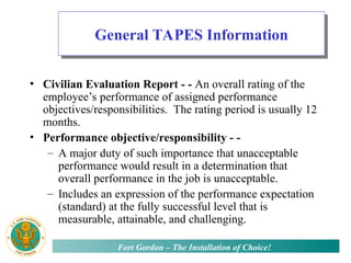 TOTAL ARMY PERFORMANCE EVALUATION SYSTEM Trng.ppt