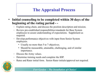 TOTAL ARMY PERFORMANCE EVALUATION SYSTEM Trng.ppt