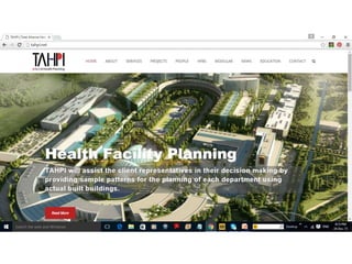 TAHPI Website - Bootstrap website | PPTX