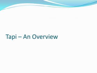 Tapi - District Profile | PDF | Asia Travel | Travel Locations