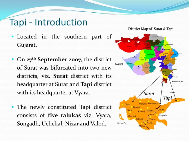 Tapi - District Profile | PPT