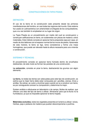 CONSTRUCCION CON Tapial | PDF