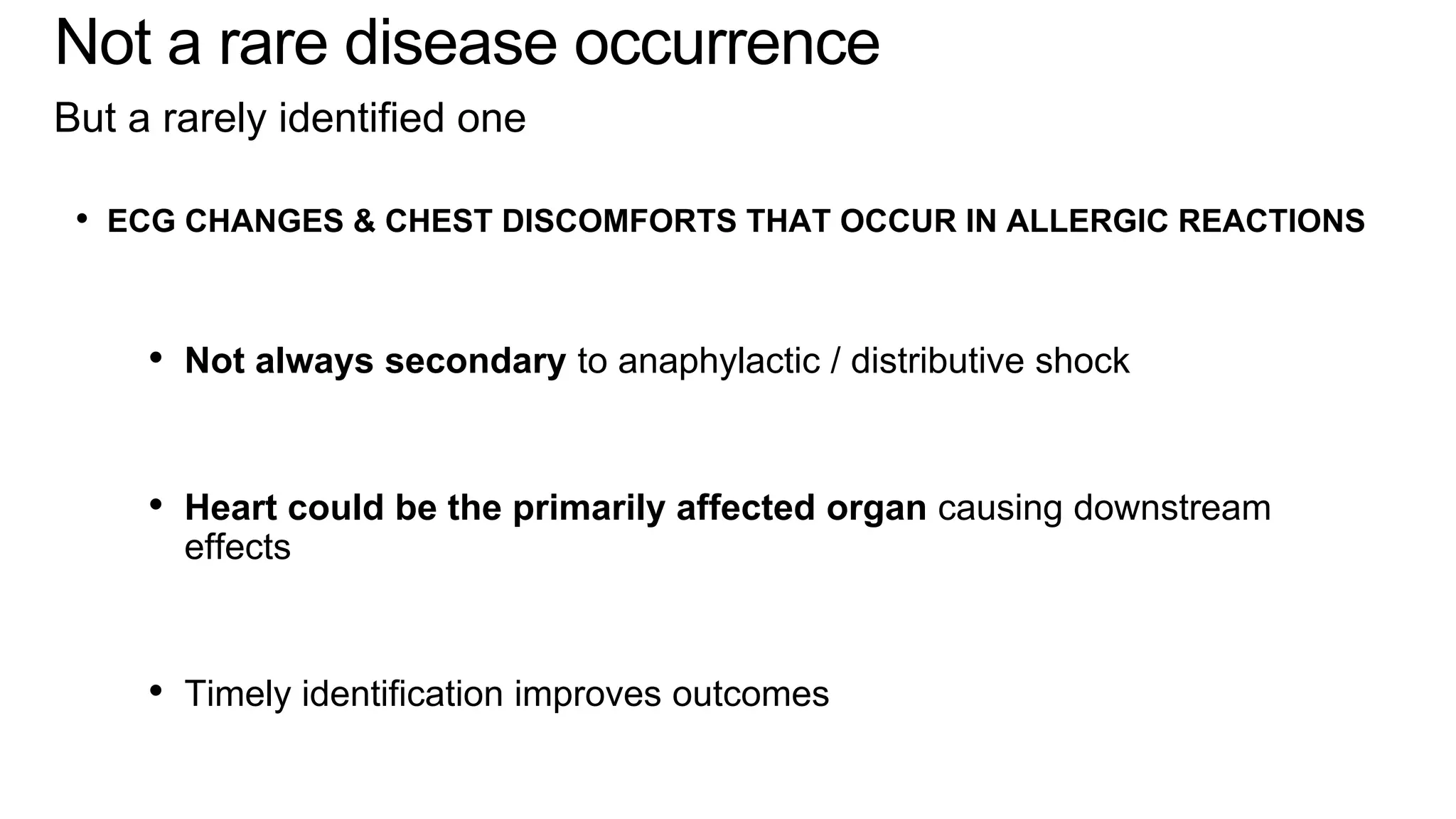Allergy Induced Myocardial Infarction - Kounis Syndrome / Coronary ...