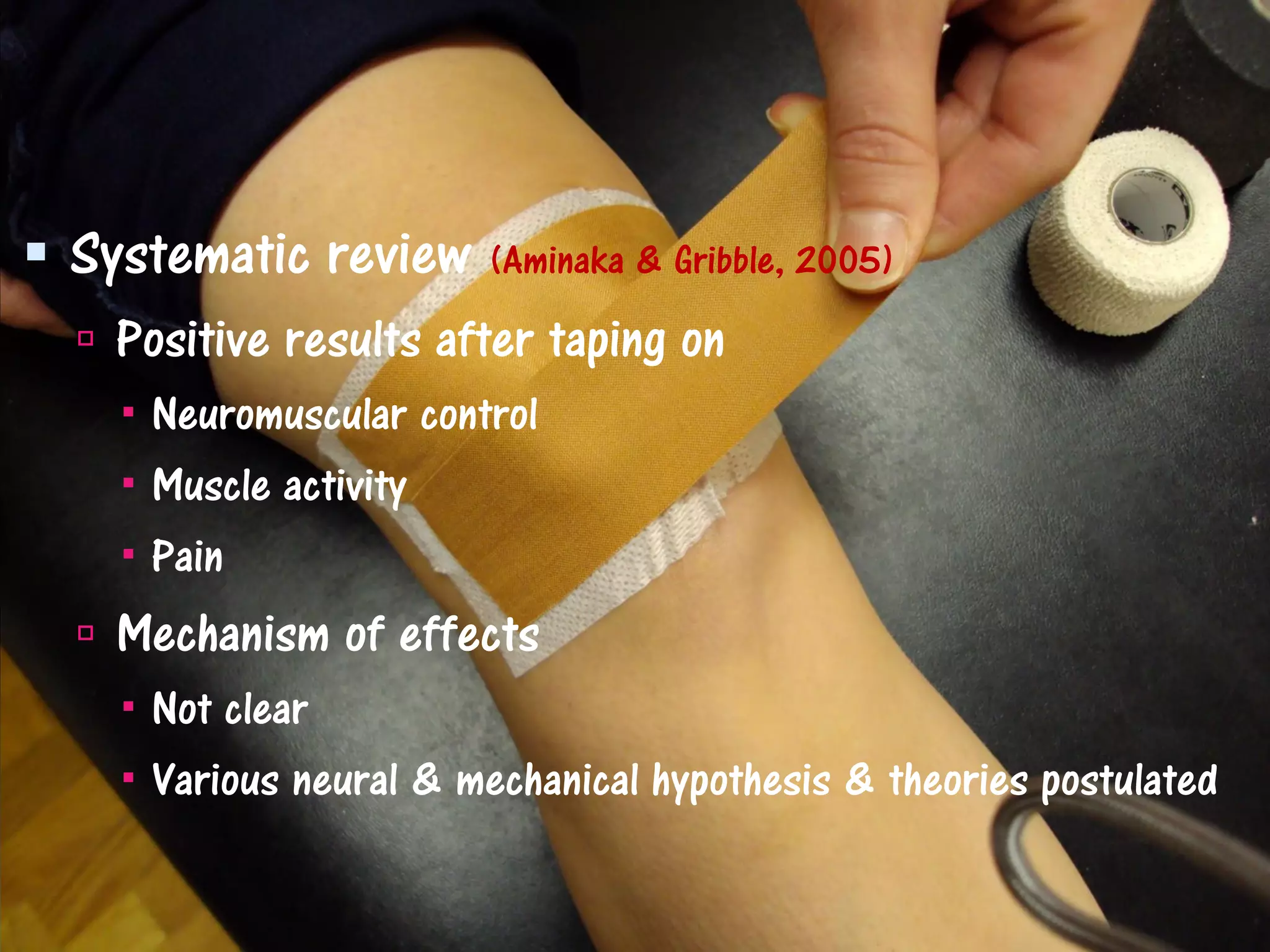 Taping for patellofemoral pain syndrome | PDF | Physical Therapy | Wellness