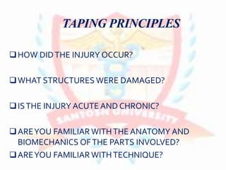 kinesioTaping | PPTX