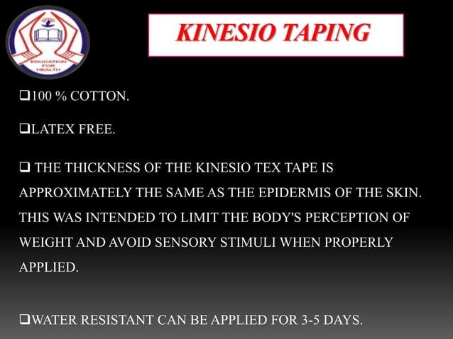 Taping | PPTX | First Aid | Injuries