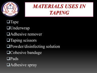 Taping | PPTX