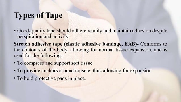 Taping principles and guidelines | PPTX
