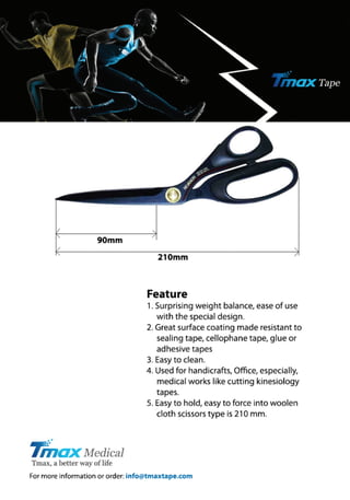 Tmax Medical Taping scissors | PDF