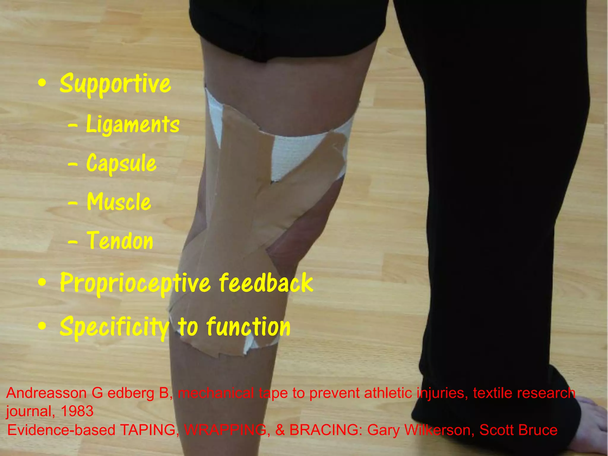 Taping techniques-The basics | PDF