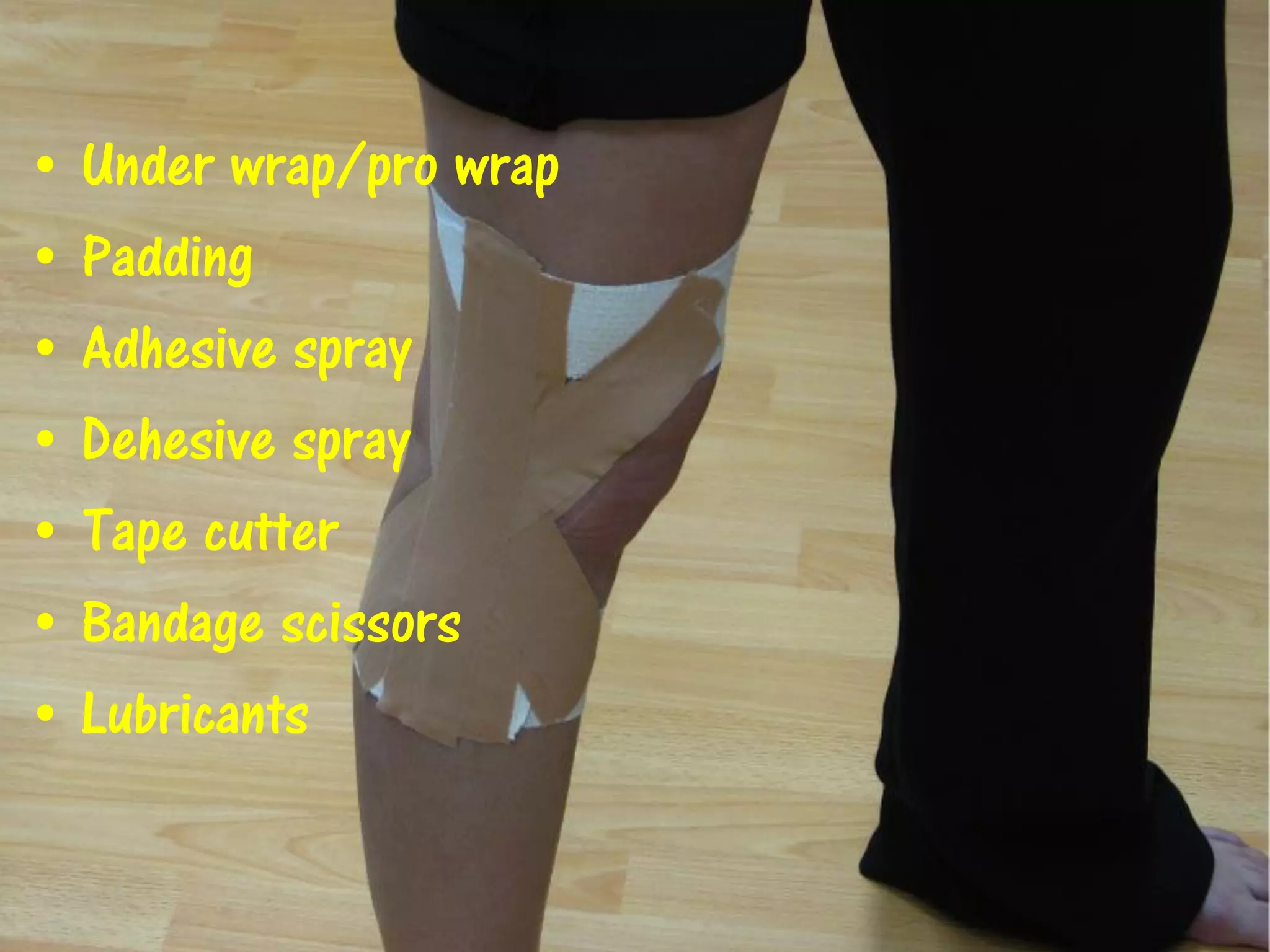 Taping techniques-The basics | PDF | First Aid | Injuries
