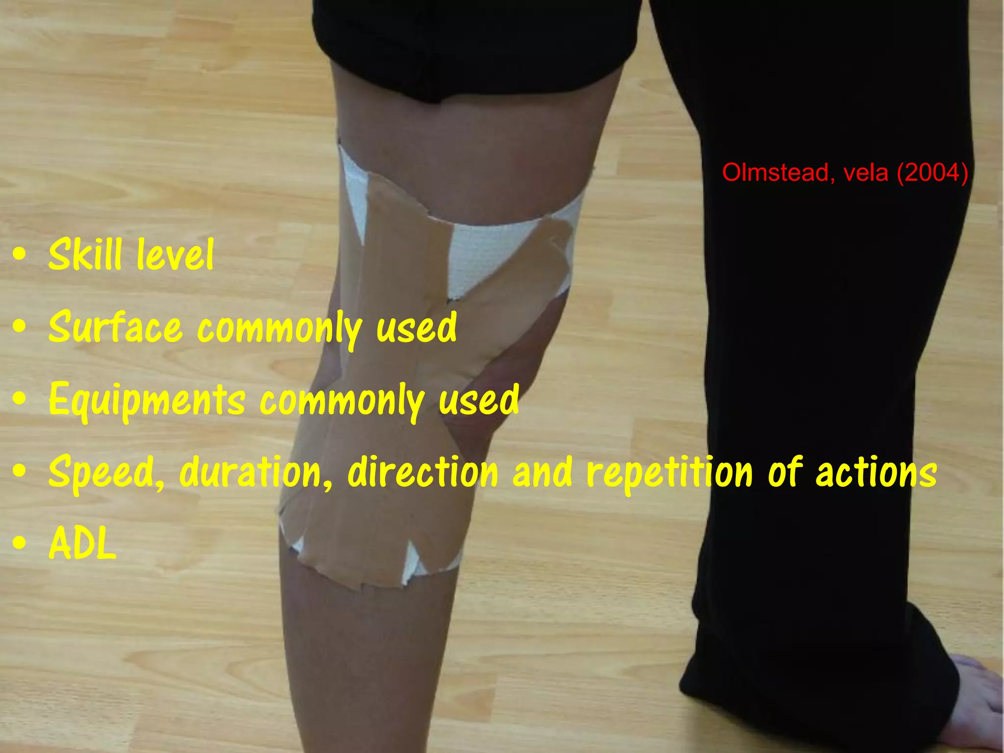 Taping techniques-The basics | PDF