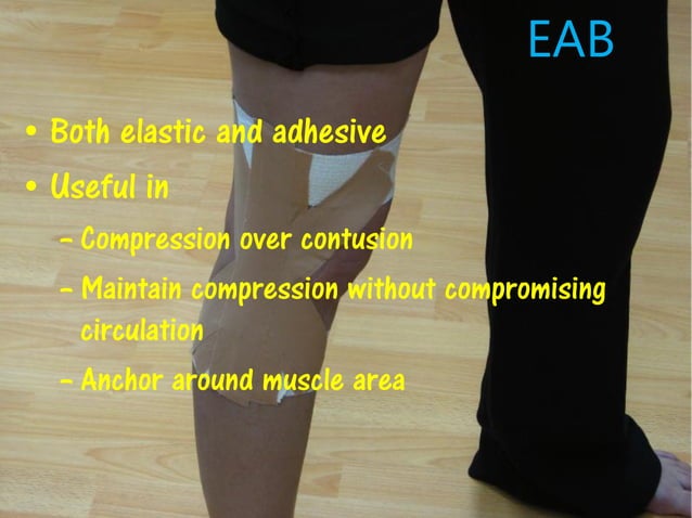 Taping techniques-The basics | PDF | First Aid | Injuries