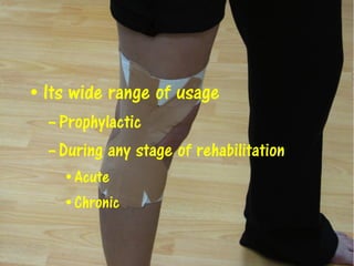 Taping techniques-The basics | PDF