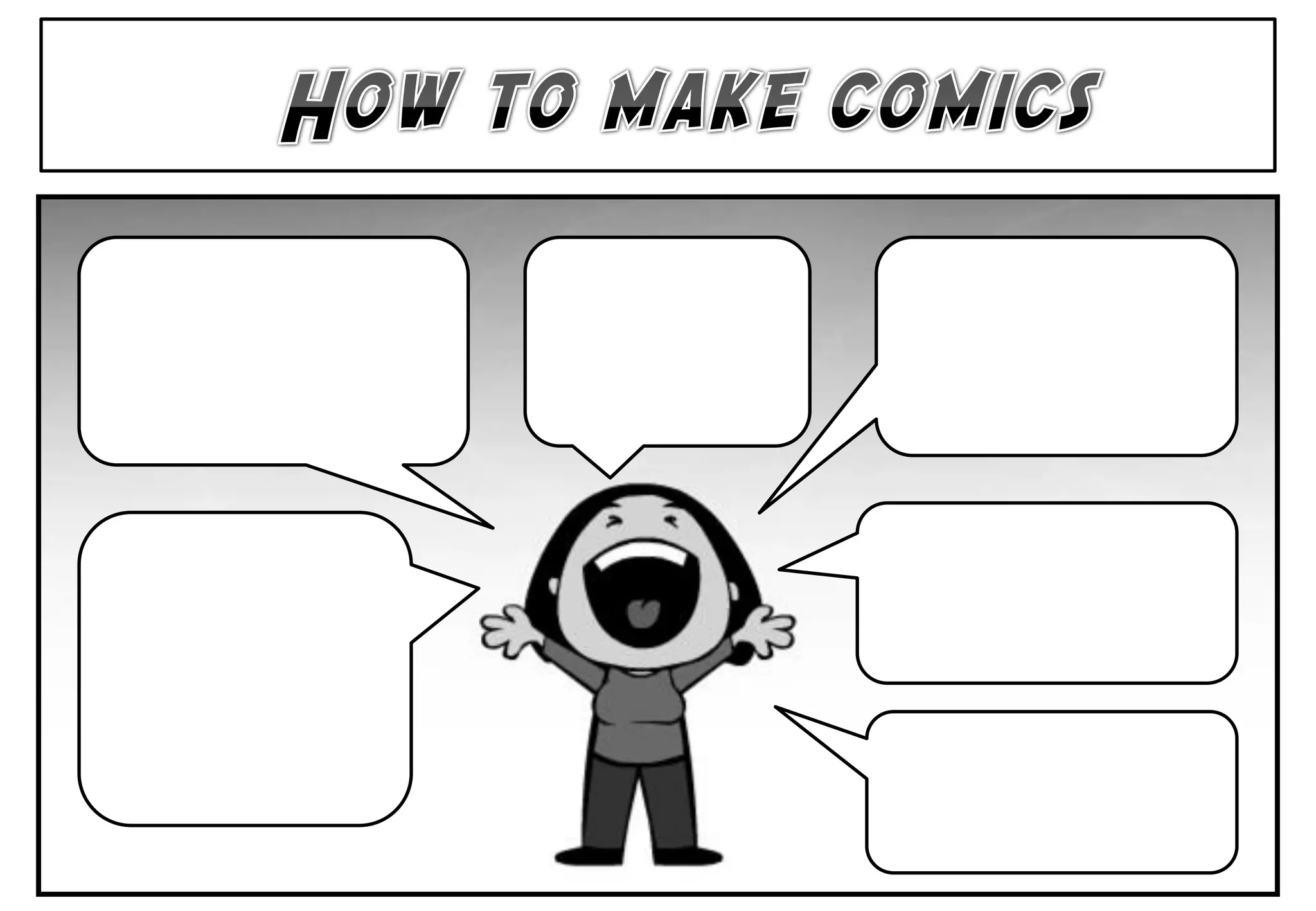 Tap into the world of comics worksheet | PDF
