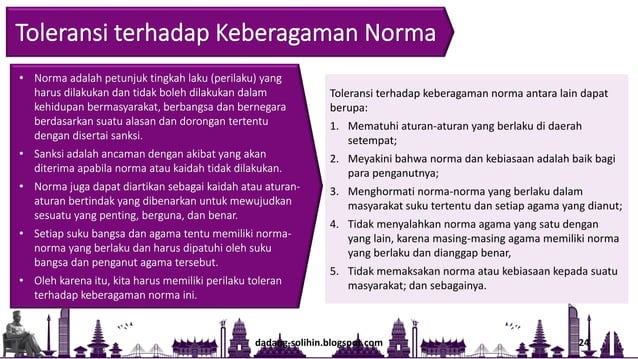 lmplementasi Nilai-nilai Kebangsaan yang Bersumber dari Sesanti Bhinneka Tunggal lka | PPT