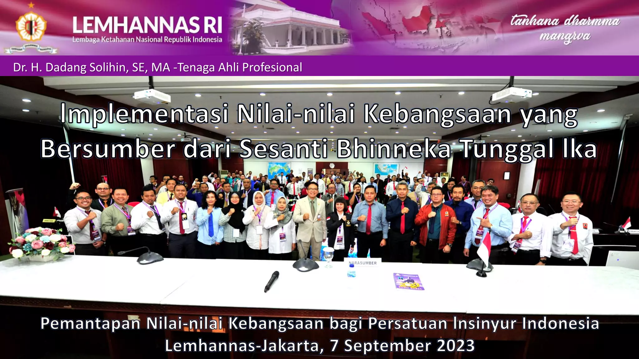 lmplementasi Nilai-nilai Kebangsaan yang Bersumber dari Sesanti Bhinneka Tunggal lka | PDF