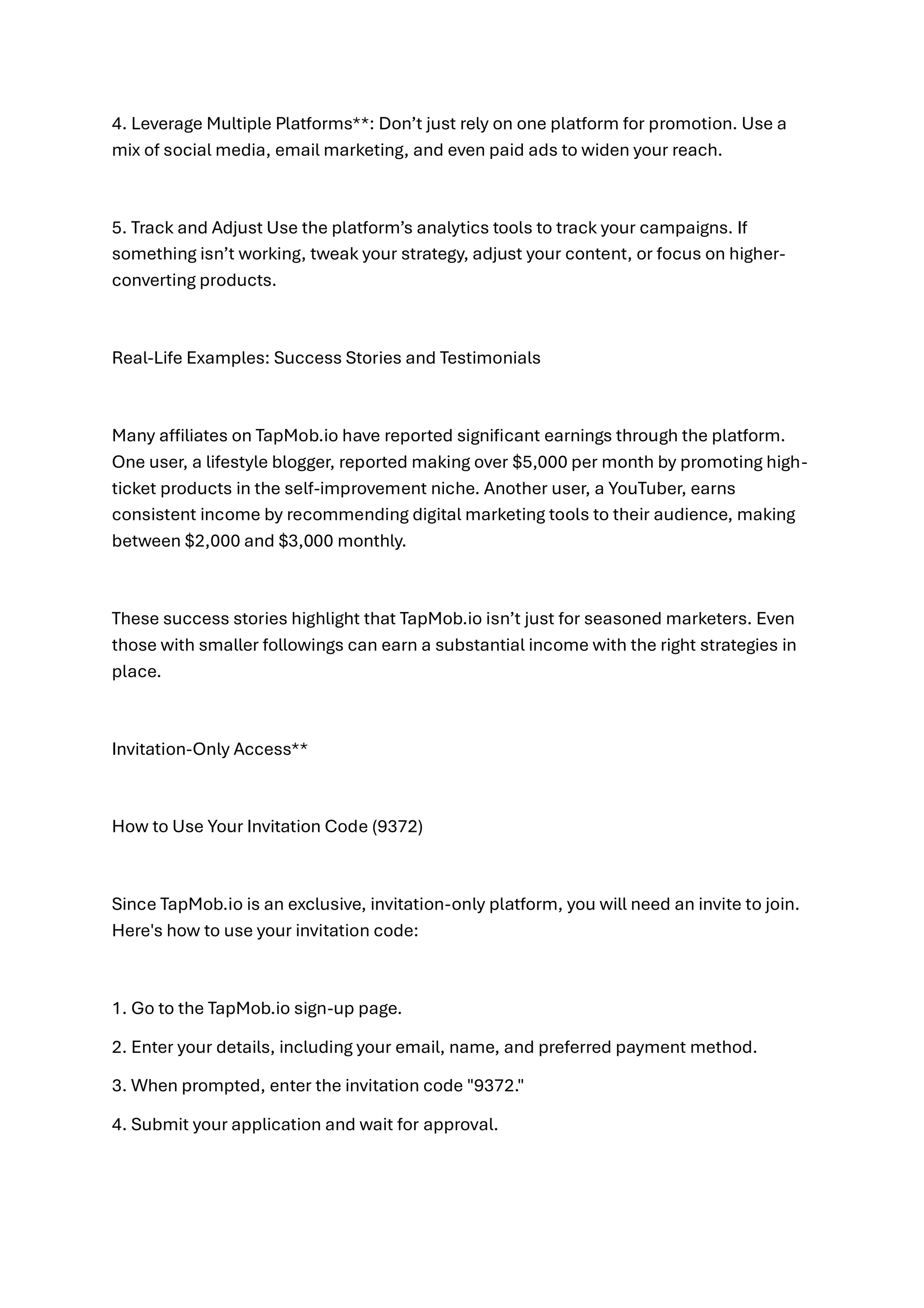 Your step by step guide to Tapmob.io 2024 SIDEHUSTLE GUIDE | PDF