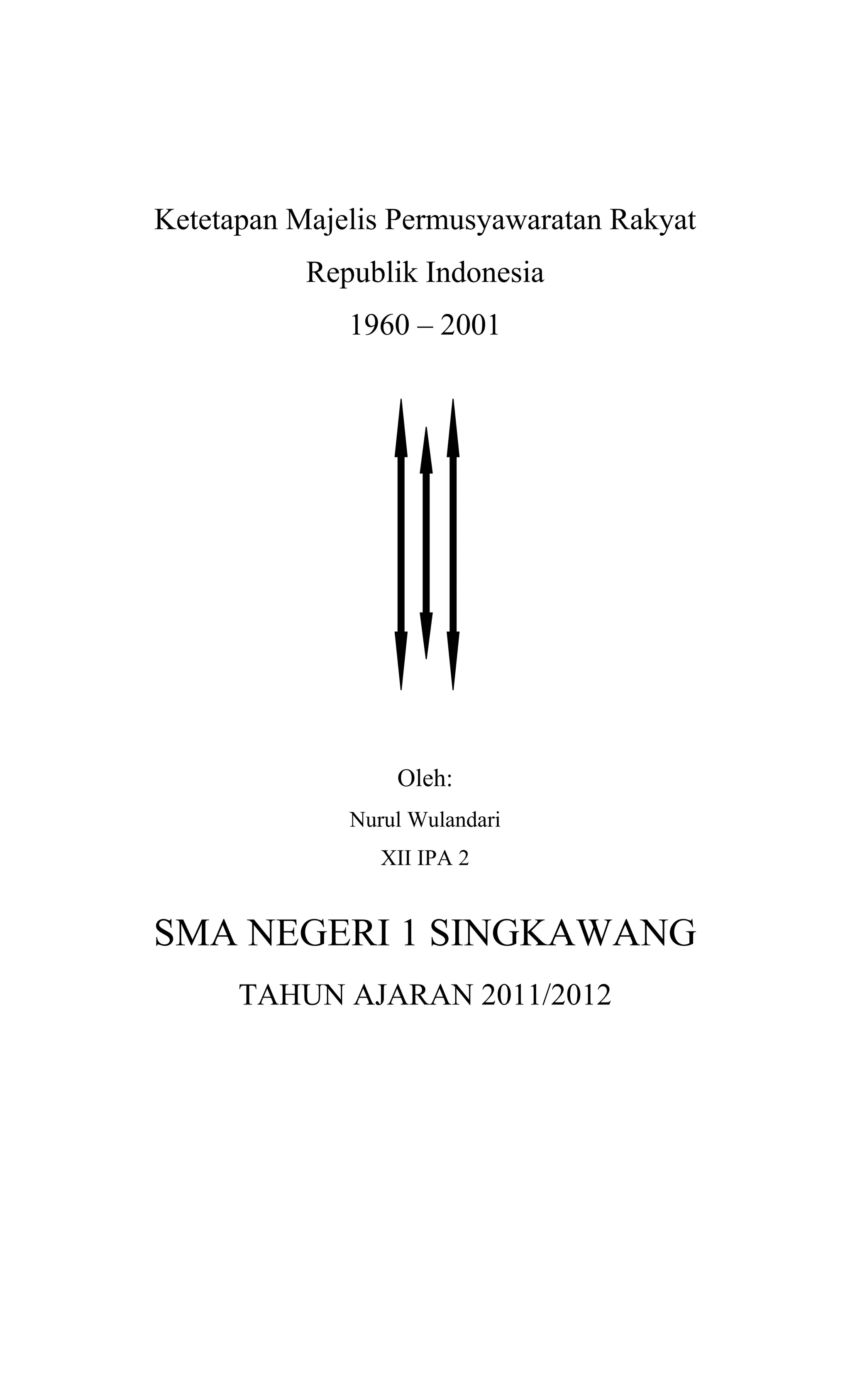 Tap mpr 1960 2001 | DOC