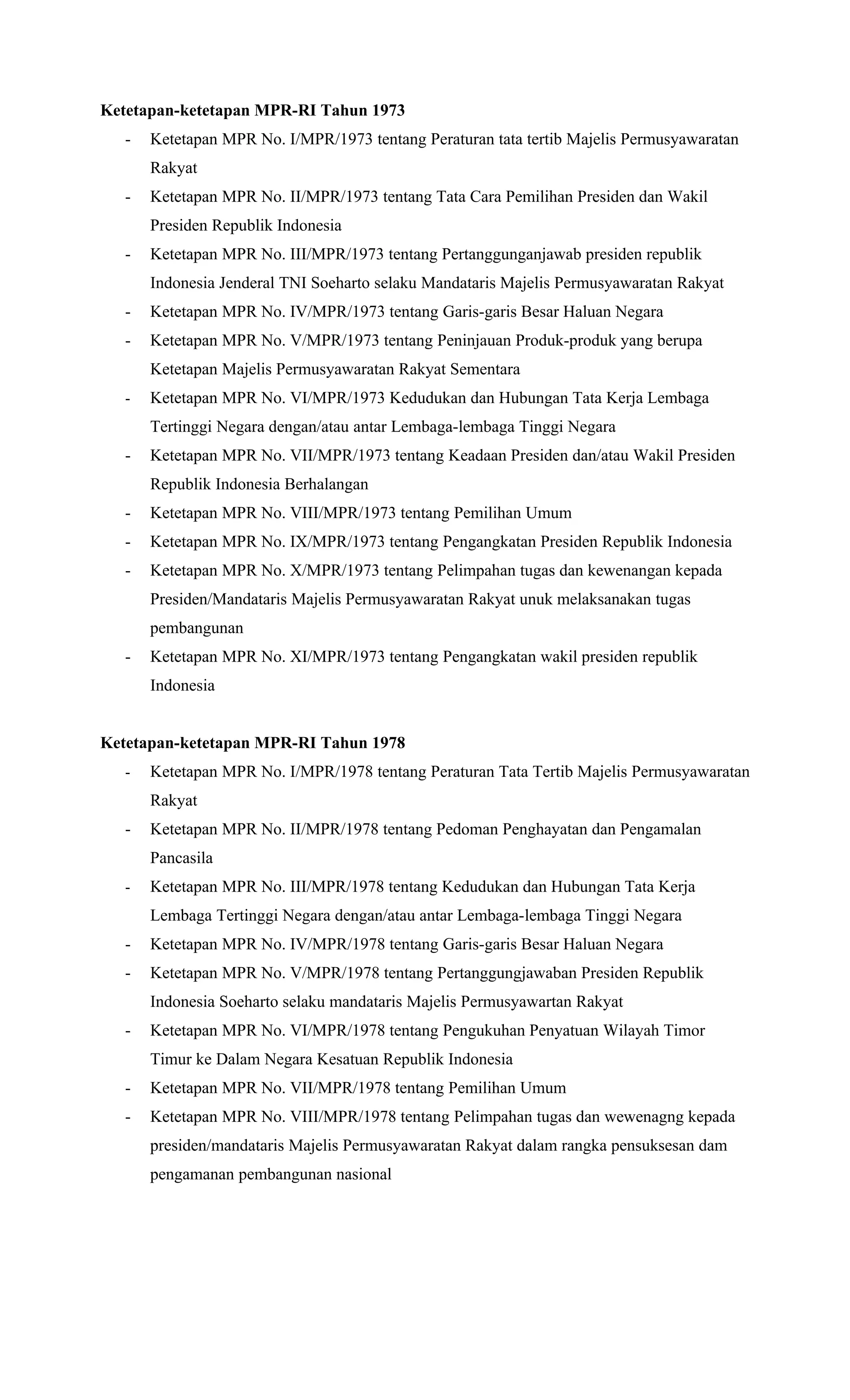 Tap mpr 1960 2001 | DOC