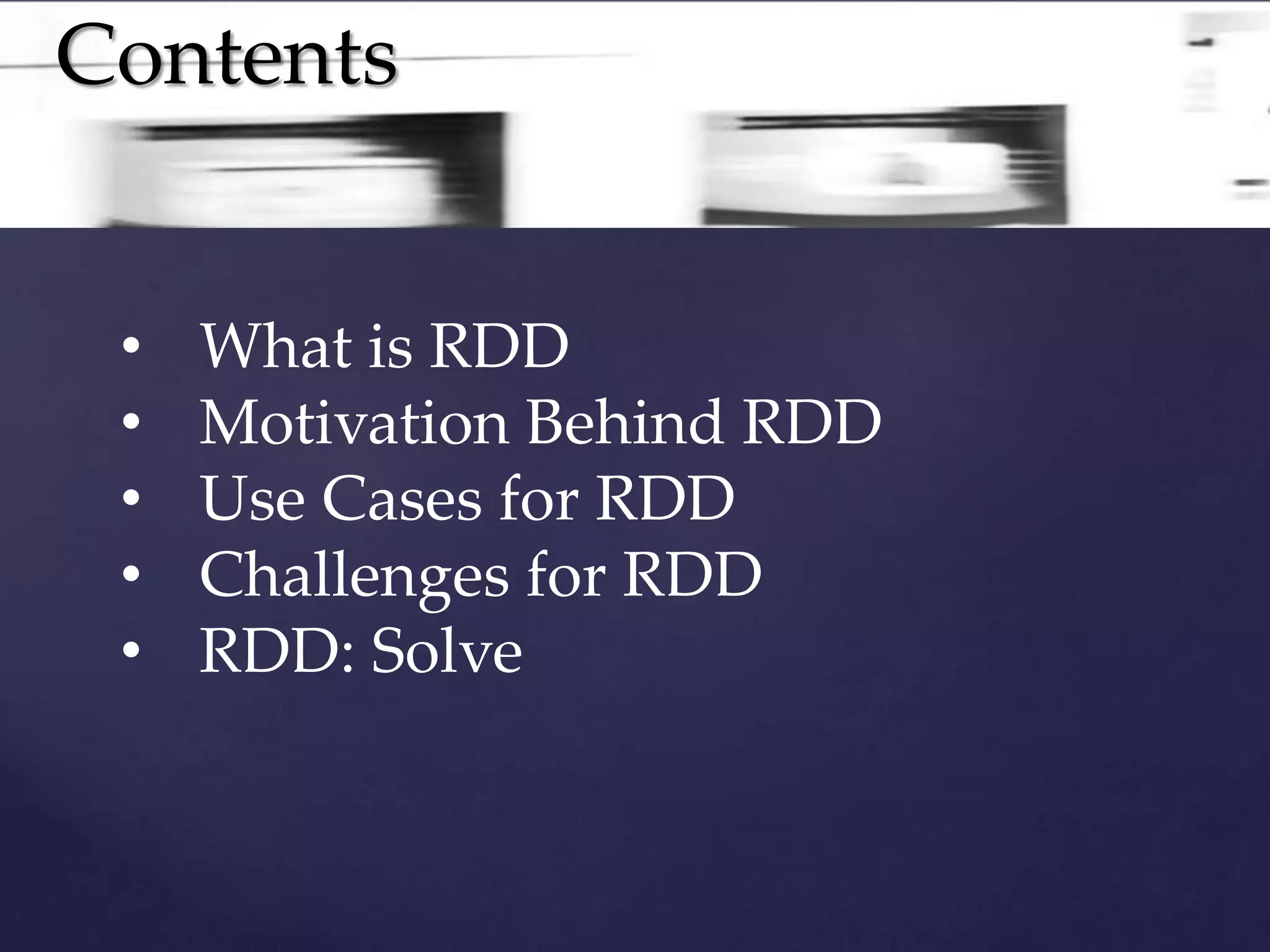 Resilient Distributed DataSets - Apache SPARK | PPT Resilient Distributed DataSets - Apache SPARK | PPT