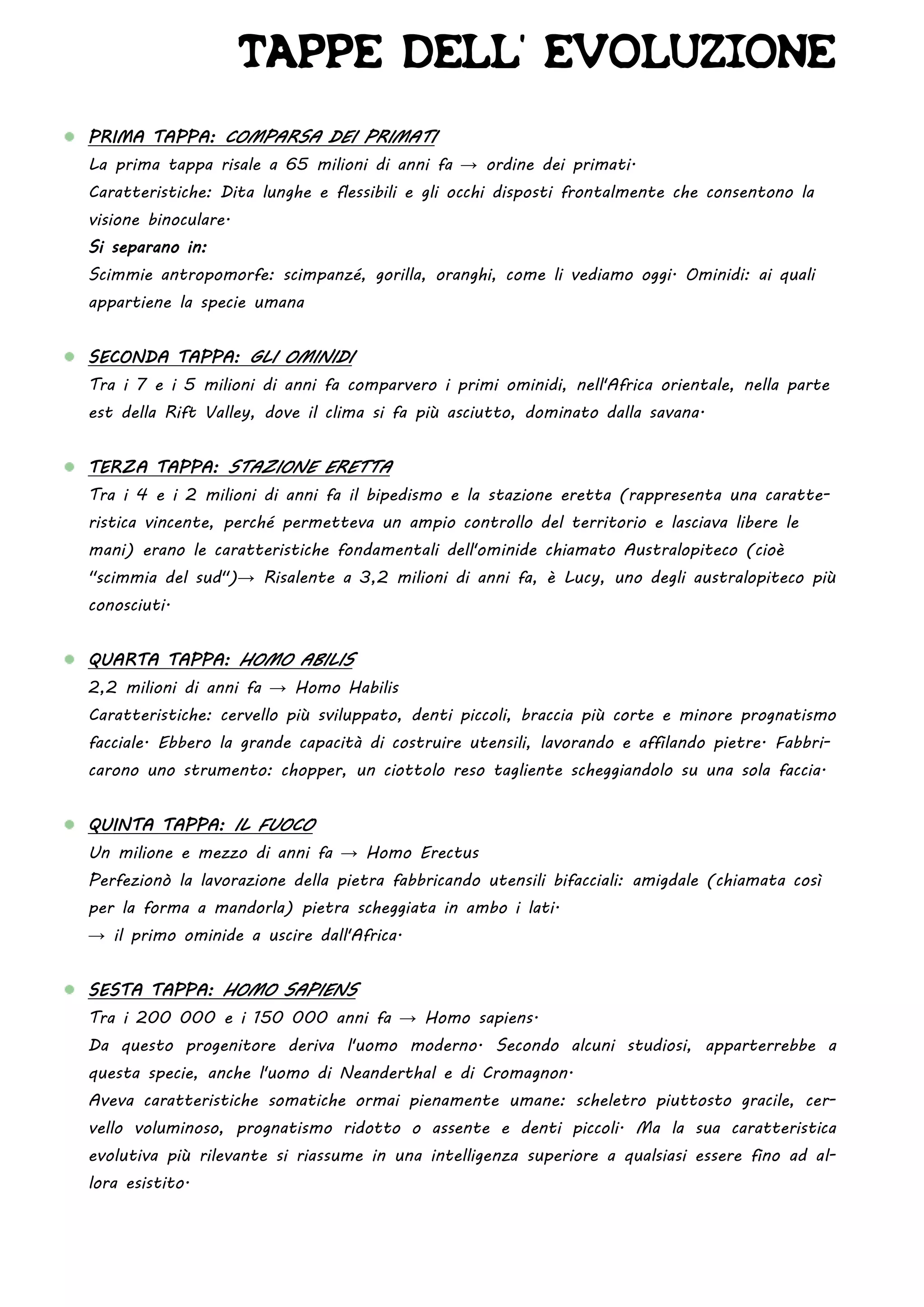 Tappe dell | PDF