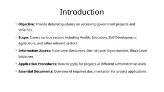 Tapping Government Projects Understanding the application procedures | PPTX