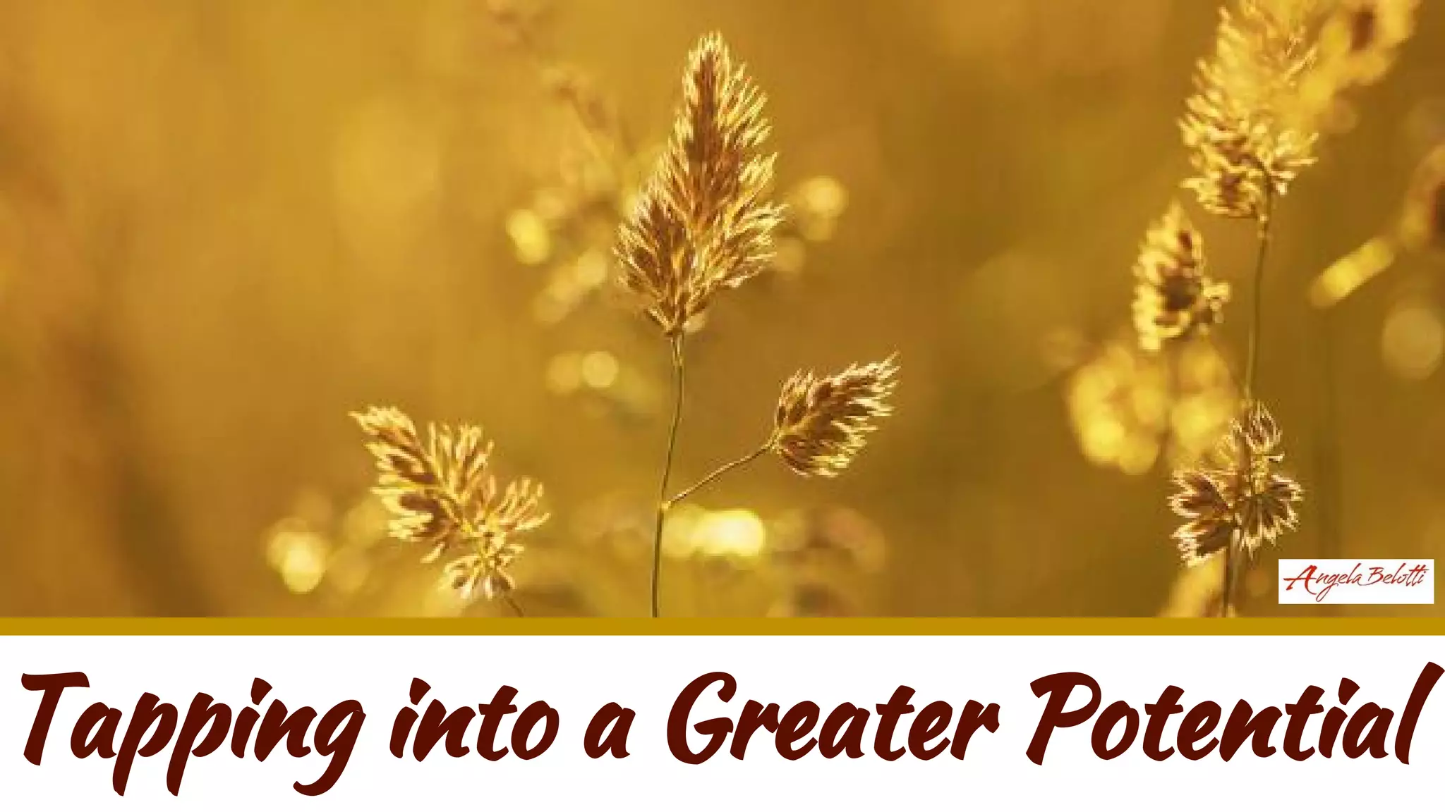 Tapping into a greater potential | PDF