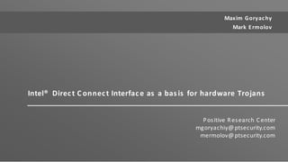 Tapping into the core | PDF